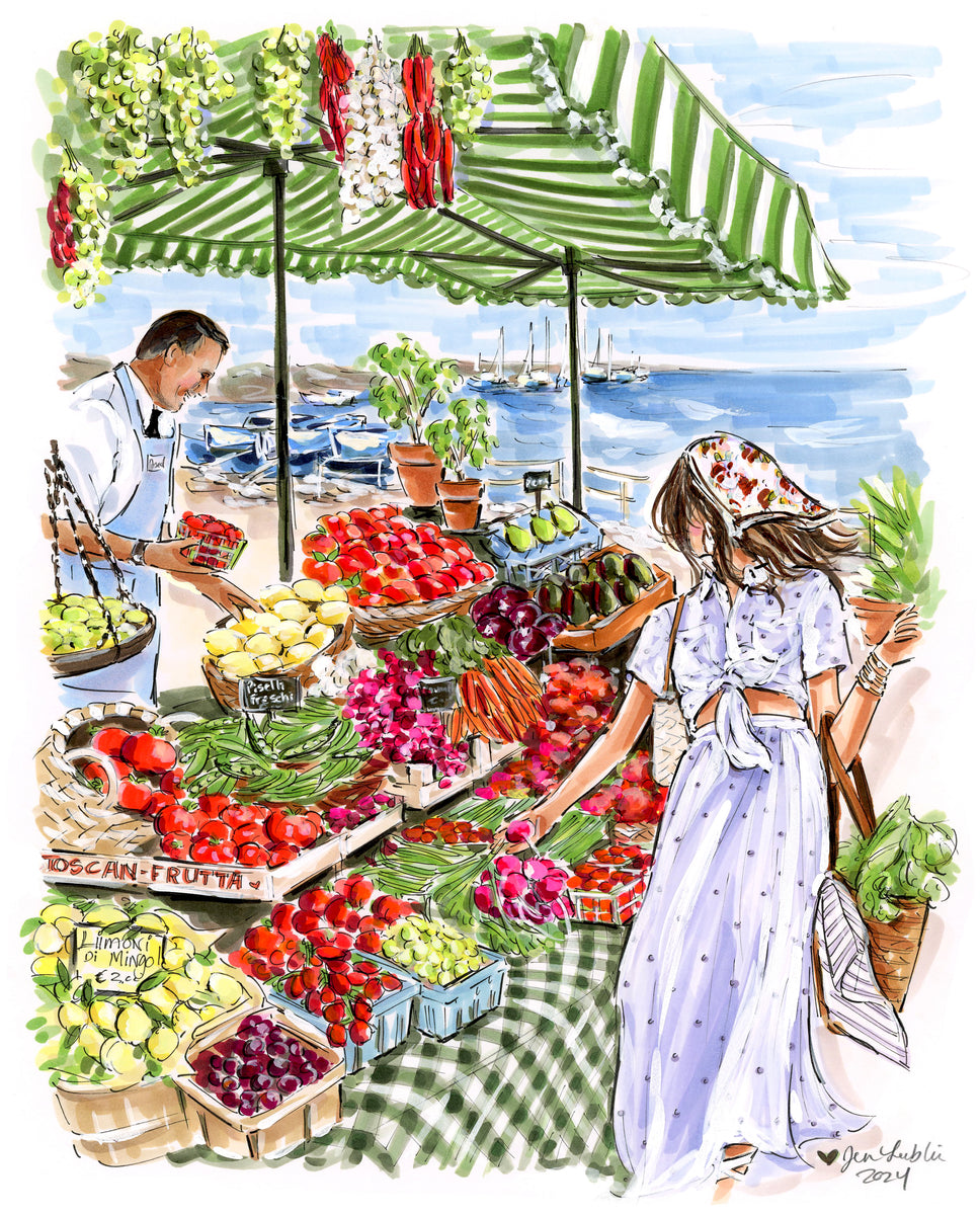 Juicy Fruit (Original Artwork) – Jen Lublin Design, LLC